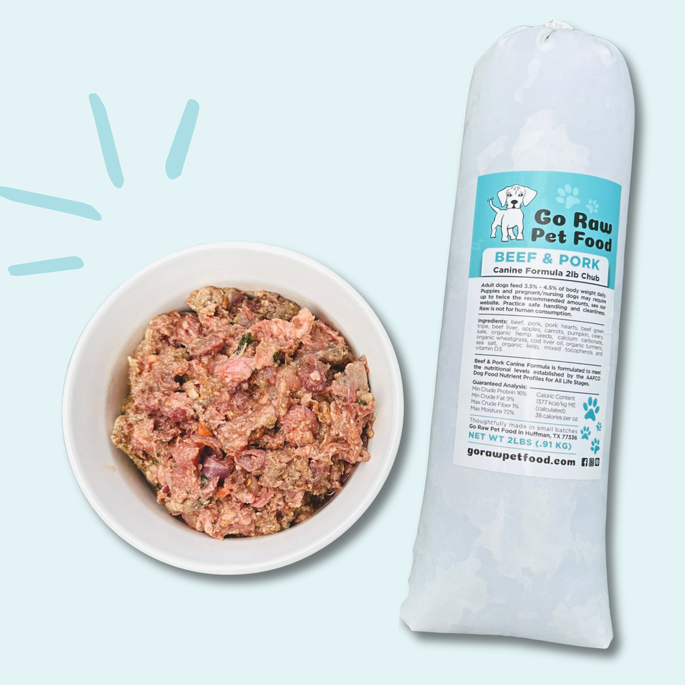 Go Raw Pet Food | Fresh & Healthy Raw Dog Food Delivered | Houston TX