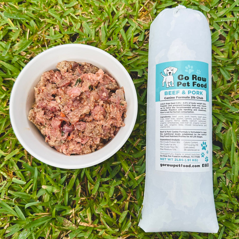 Go Raw Pet Food | Fresh & Healthy Raw Dog Food Delivered | Houston TX