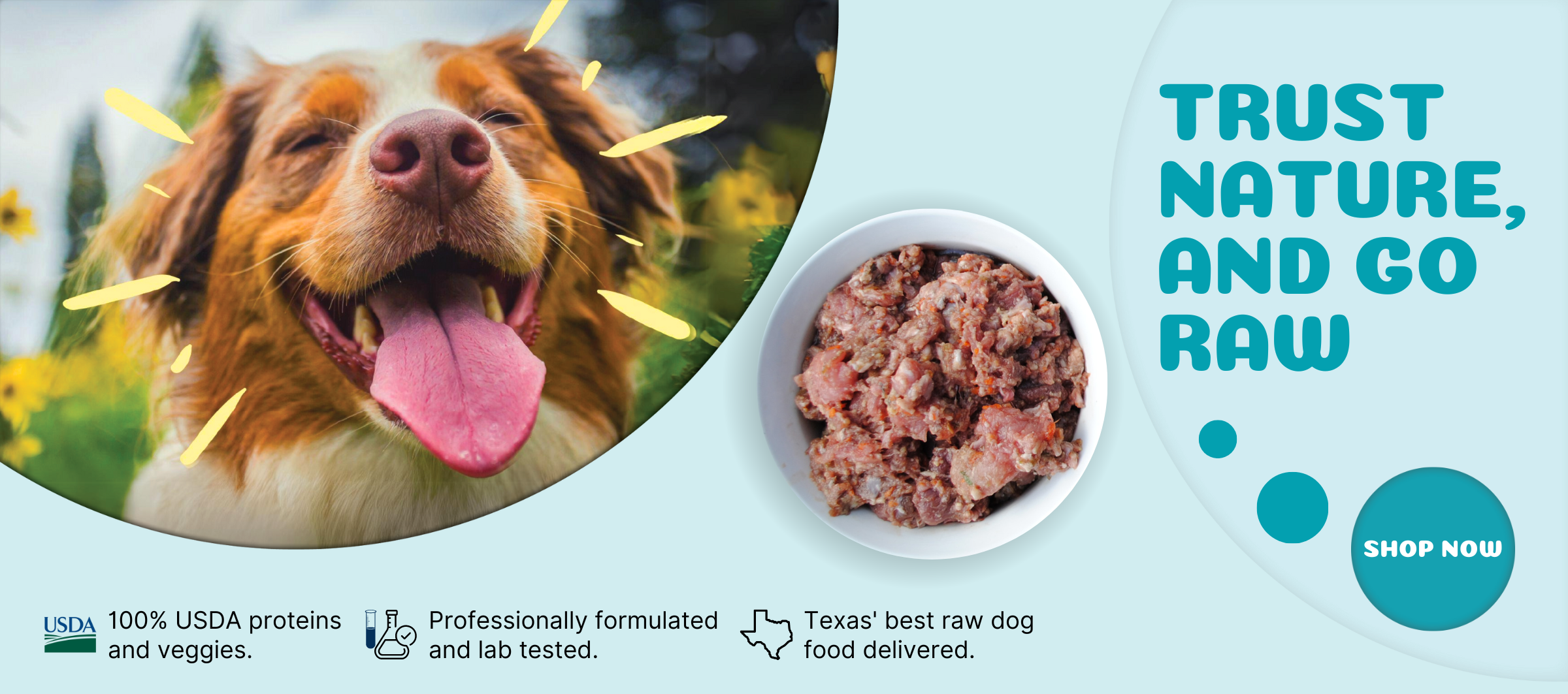 Go Raw Pet Food | Fresh and Healthy Raw Dog Food Delivered | TX
