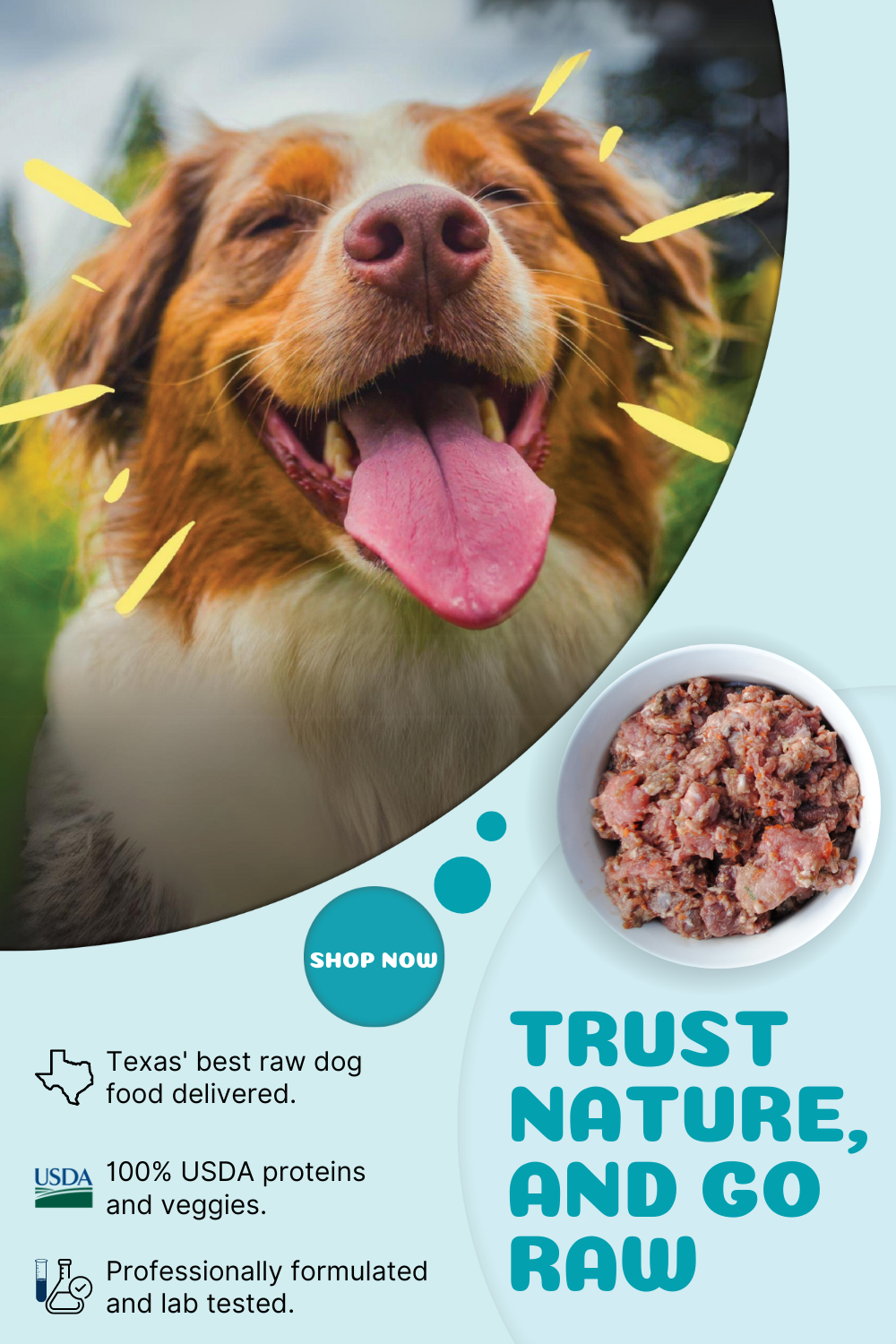 Go Raw Pet Food | Fresh Dog Food Delivered | Houston, TX